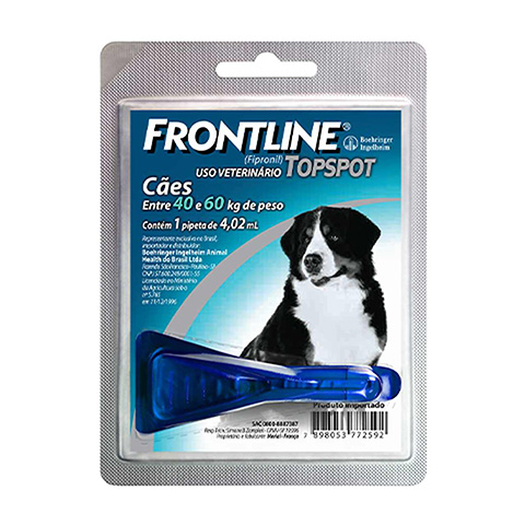 Frontline TopSpot Cães | Proteção contra Carrapatos e pulgas